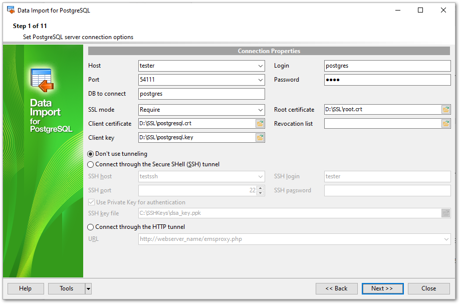 Online Documentation For Data Import For Postgresql Sqlmanager
